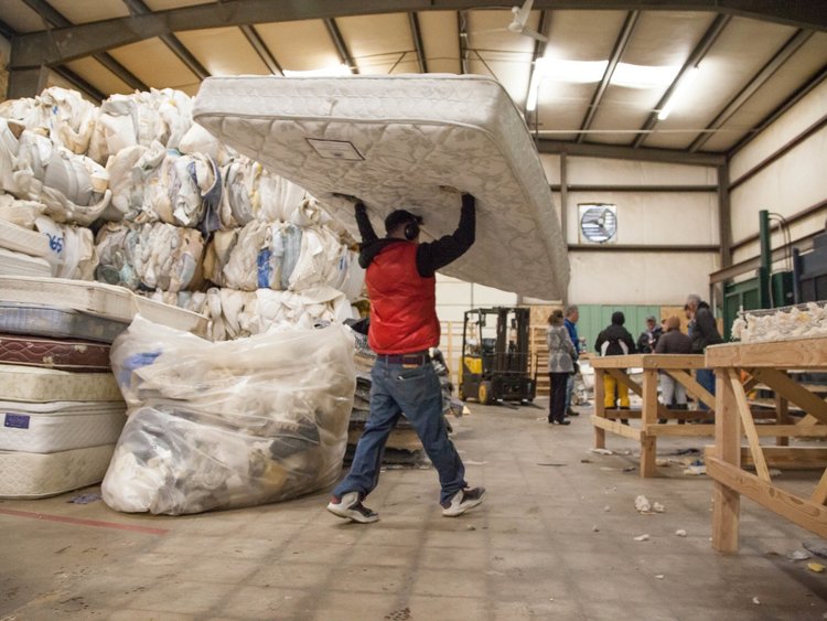 Mattress Recycling - HUB Recycling